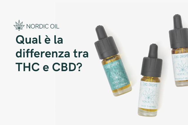 Qual è la differenza tra THC e CBD?