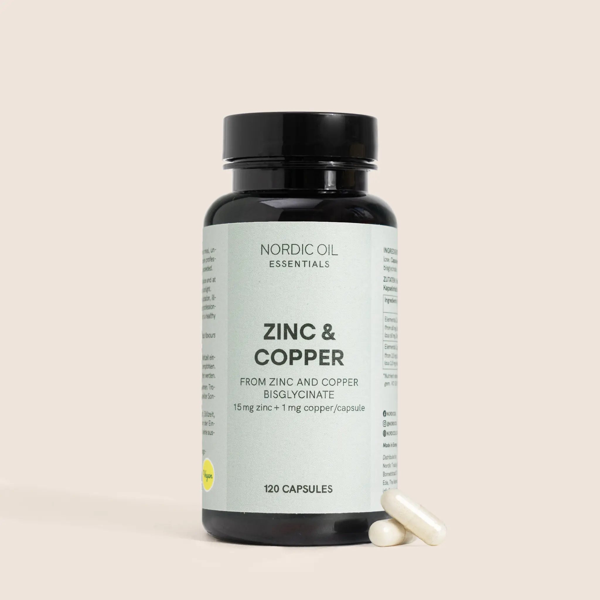 Capsule di Zinco con Rame – Alta Biodisponibilità